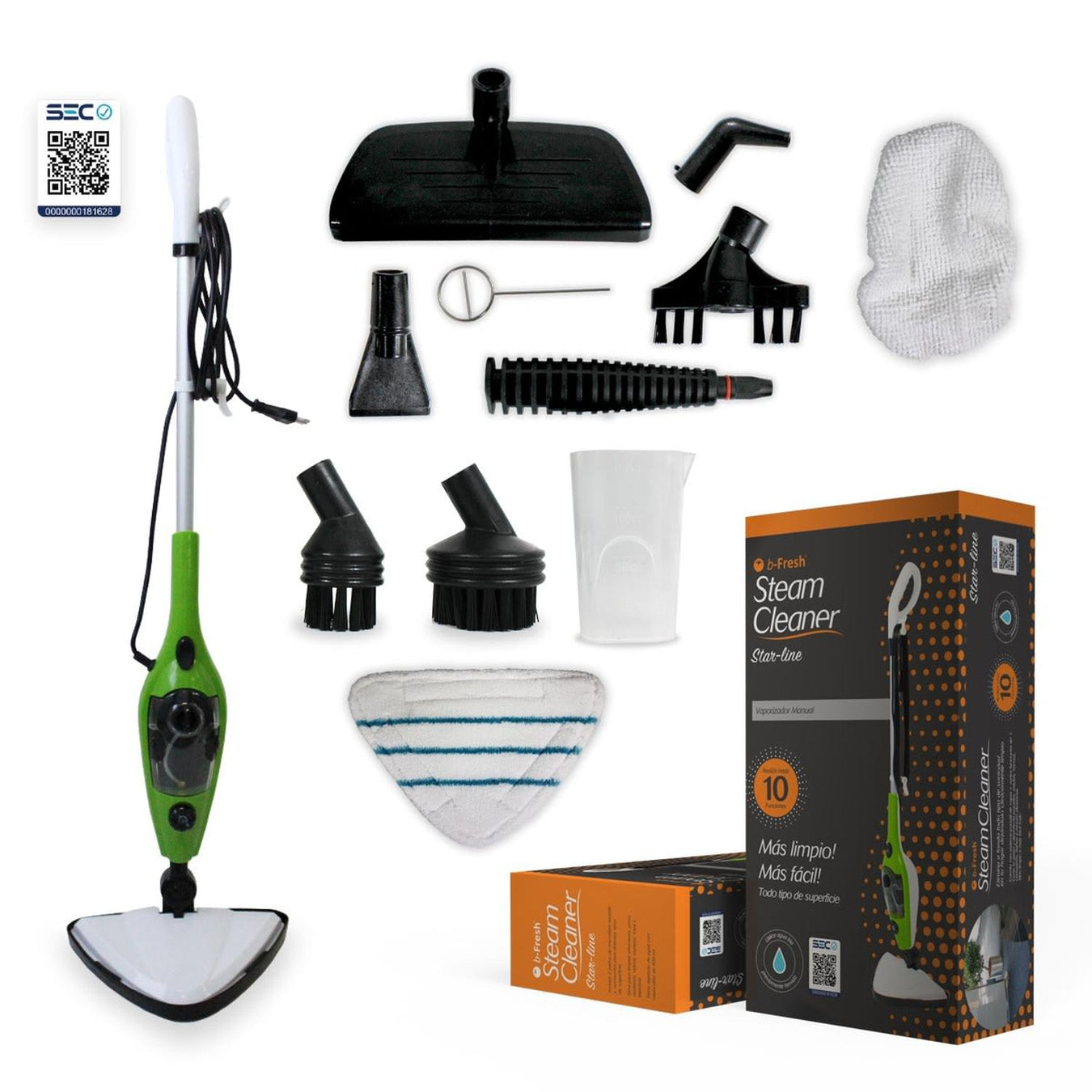Mopa a Vapor 10 en 1 Multifuncional Star Line – Bfresh | Productos ...